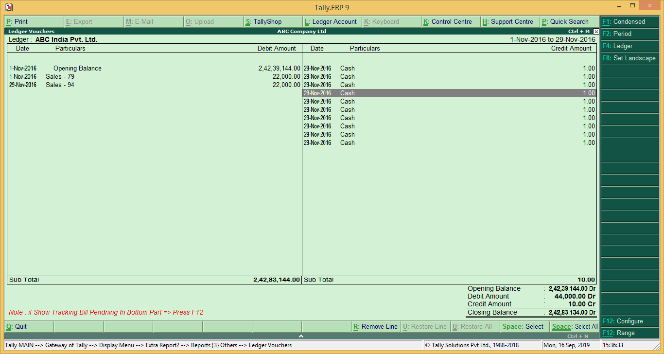 T-Format Ledger - i-Soft Computer