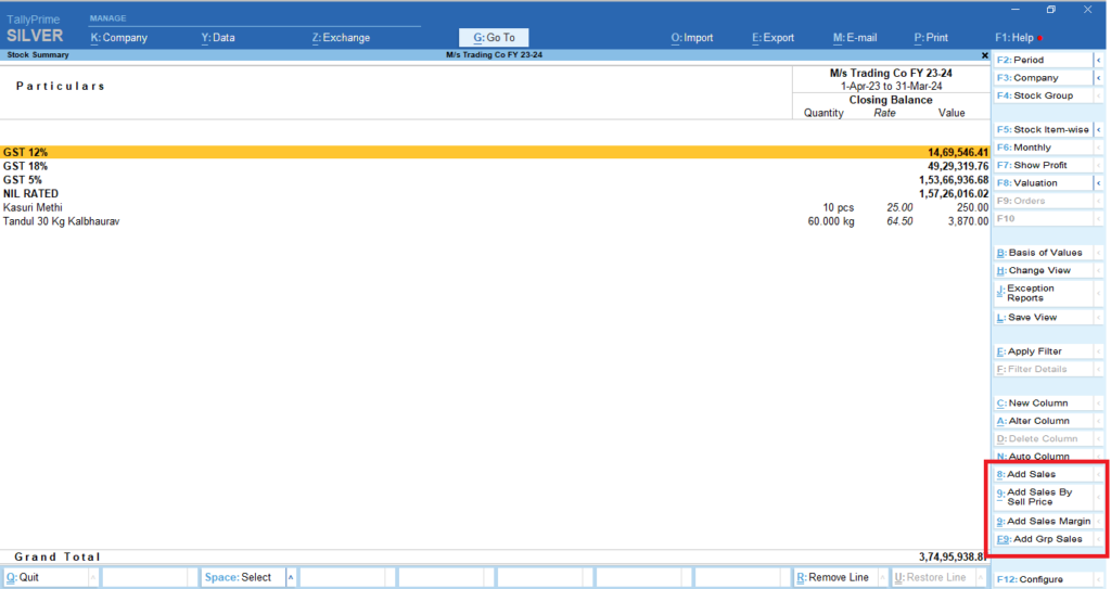 Advance Auto Voucher Tally Prime - i-Soft Computer