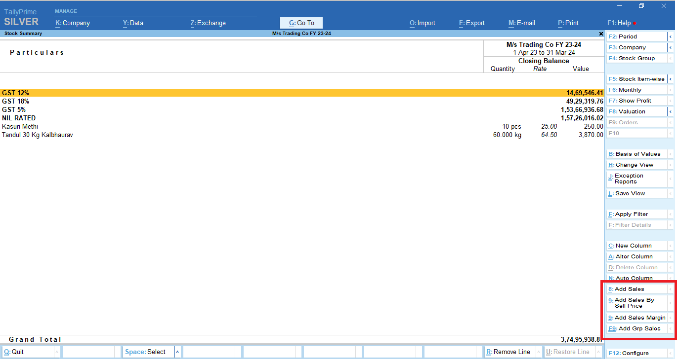 Advance Auto Voucher Tally Prime - i-Soft Computer